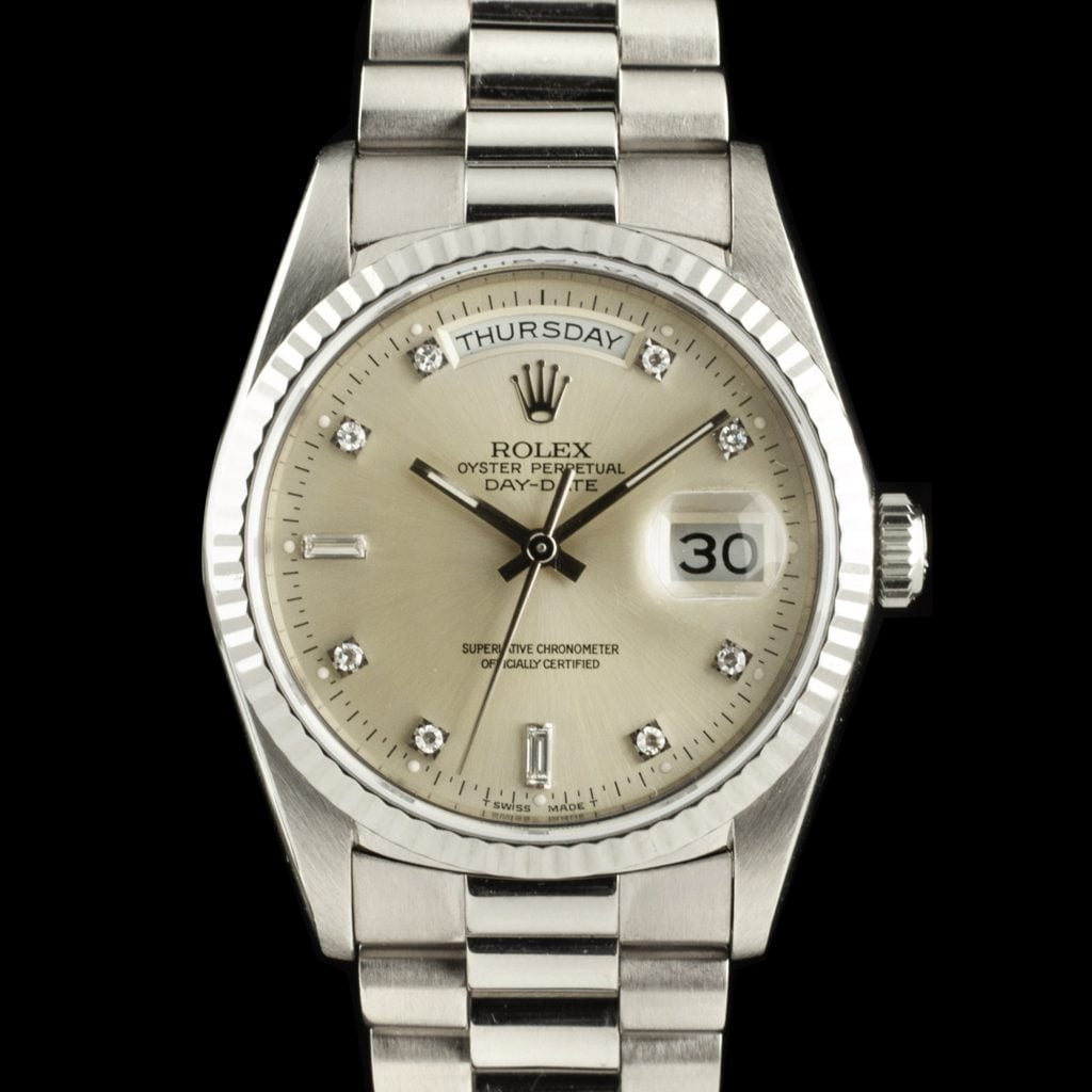 Rolex Day-Date 18239 "Diamond Dial" - Amsterdam Vintage Watches