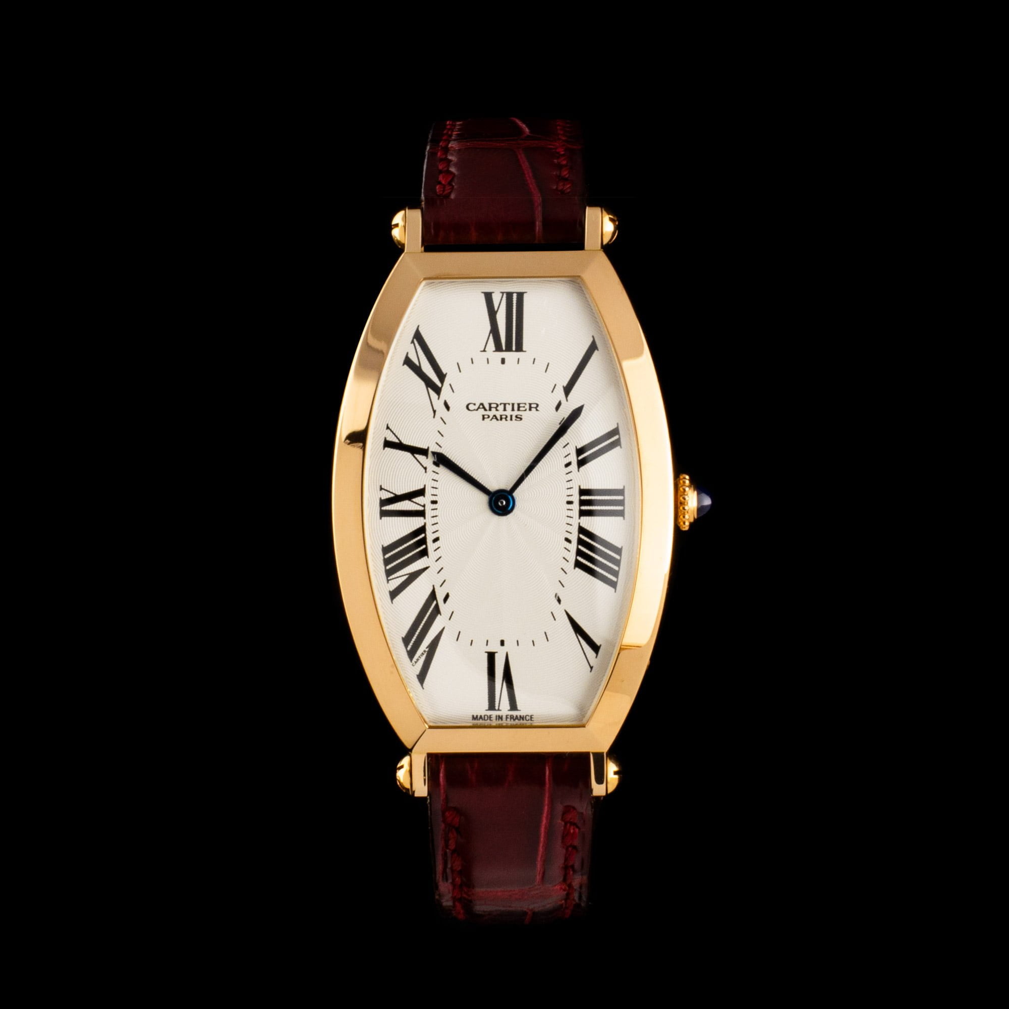 Cartier Tonneau 2458 B - Amsterdam Vintage Watches