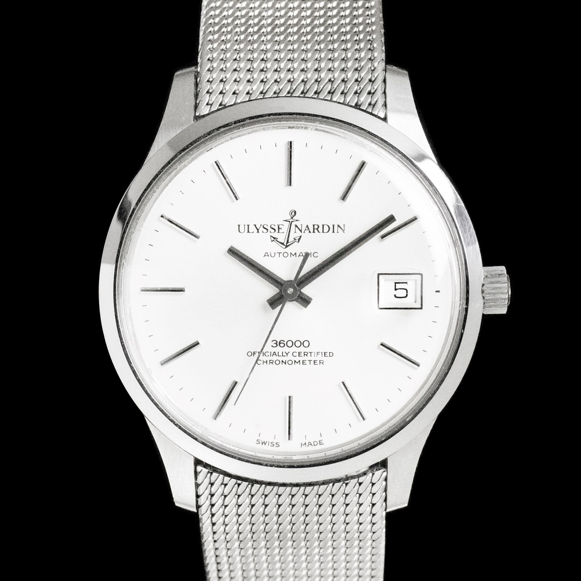 Ulysse Nardin Chronometer 36000 AMSTERDAM VINTAGE WATCHES