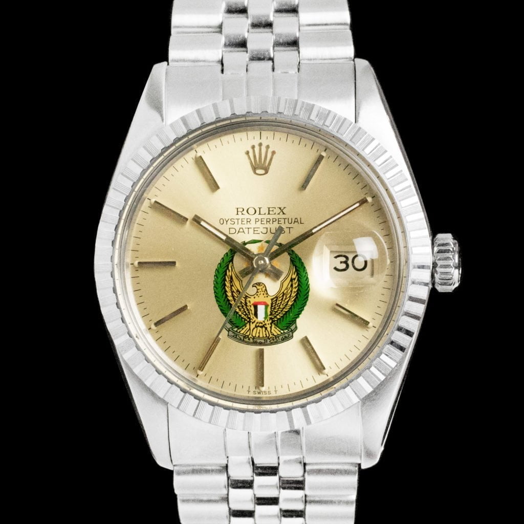 Rolex Datejust 16030 'UAE Armed Forces' - Amsterdam Vintage Watches