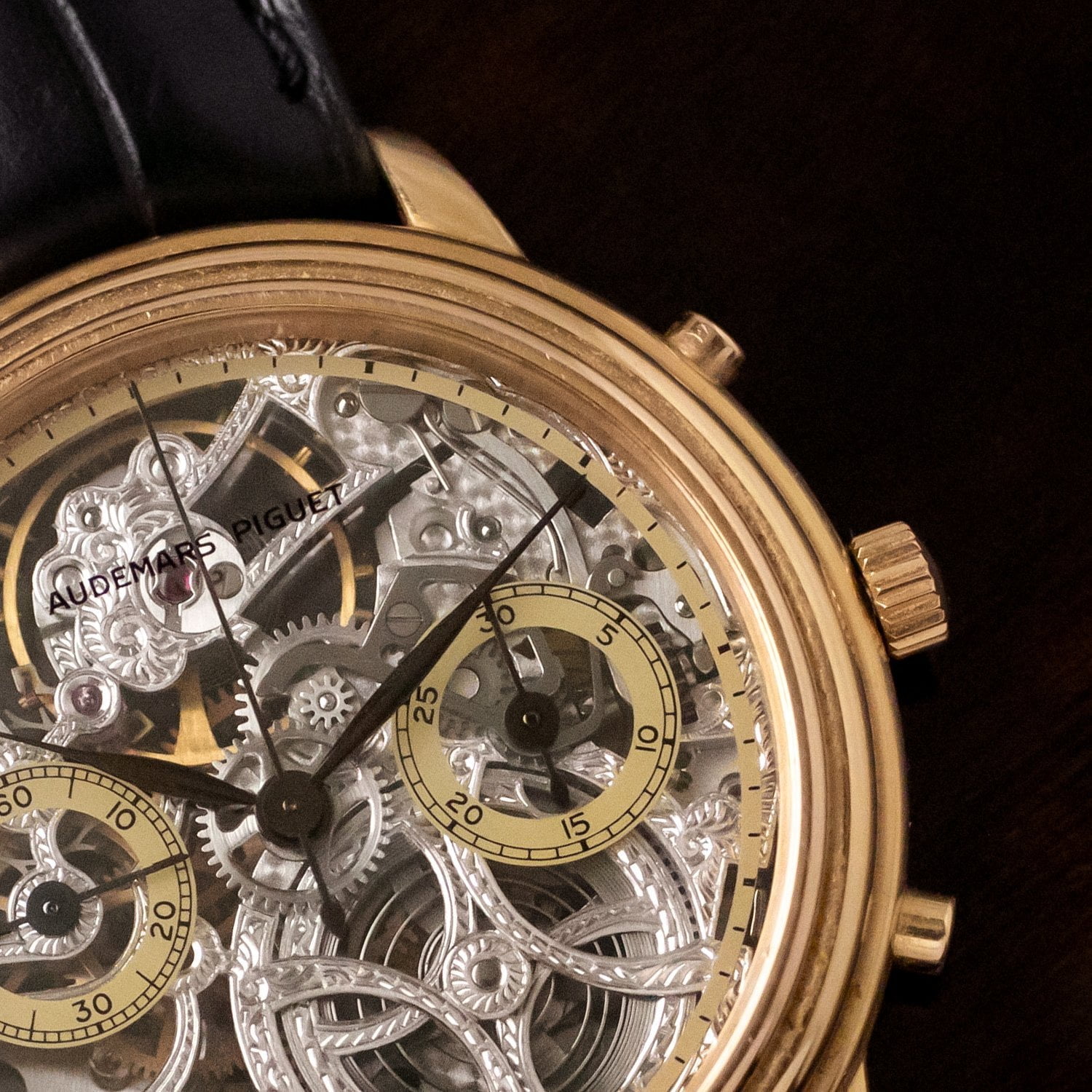 Audemars Piguet Skeleton Chronograph - AMSTERDAM VINTAGE WATCHES