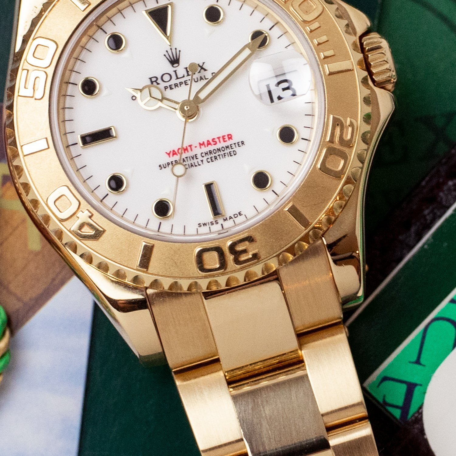 Rolex Yacht-Master 168628 - AMSTERDAM VINTAGE WATCHES