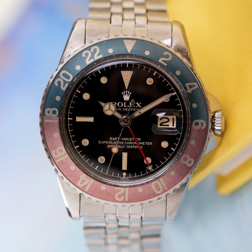 Rolex GMT-Master 1675 'Exclamation point dial' - Amsterdam Vintage Watches