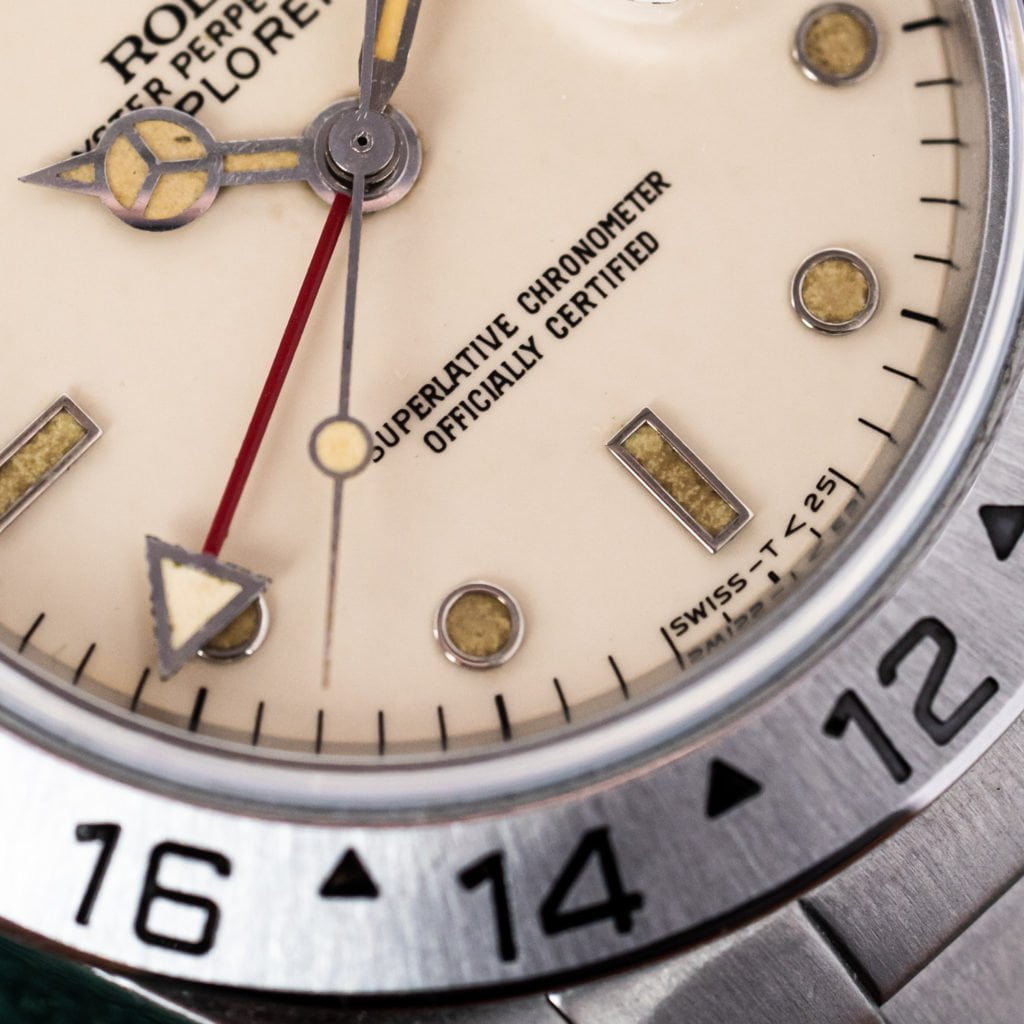 Rolex Explorer II 16550 'Cream Rail Dial' - Amsterdam Vintage Watches