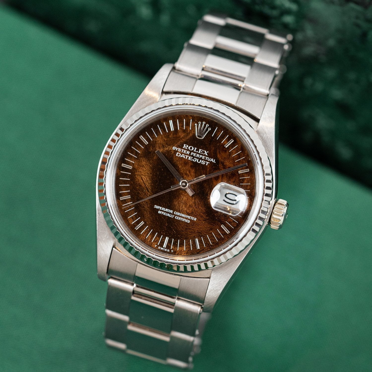 Rolex Datejust 16019 'Wood' - AMSTERDAM VINTAGE WATCHES
