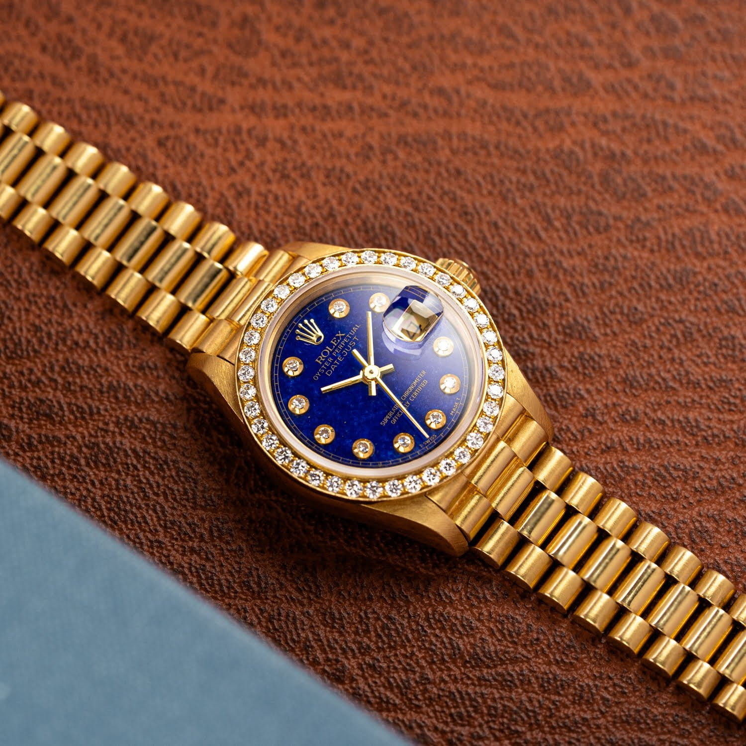 Rolex Lady Datejust 69138 'Lapis Lazuli & Diamonds' - AMSTERDAM VINTAGE ...