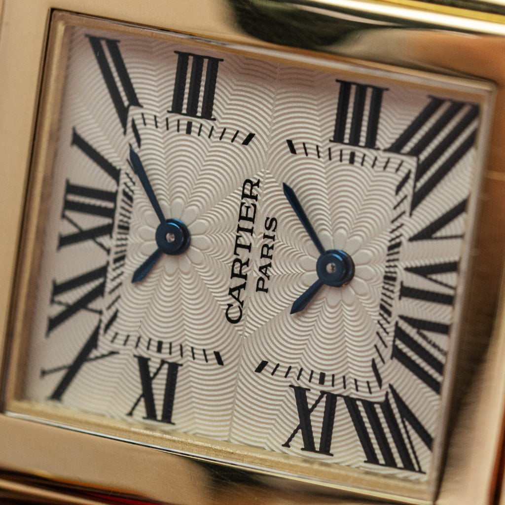 Cartier Tank à Vis Dual Time 2551 'CPCP' - Amsterdam Vintage Watches