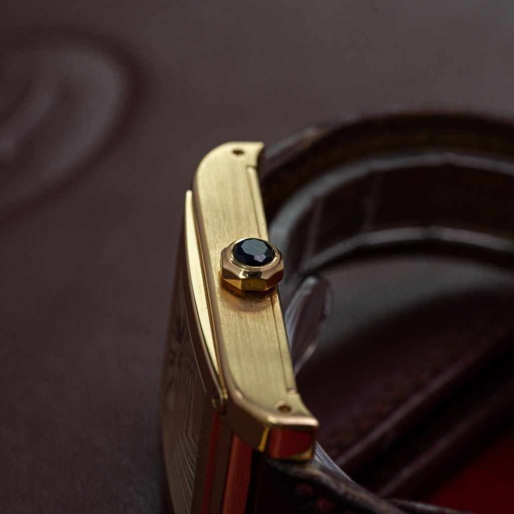 Cartier Tank à Vis Dual Time 2551 'CPCP' - Amsterdam Vintage Watches