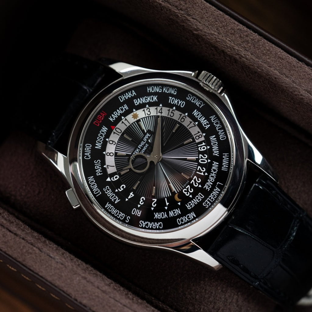 Patek Philippe World-Time 5130P-014 'Dubai Edition' - Amsterdam Vintage ...