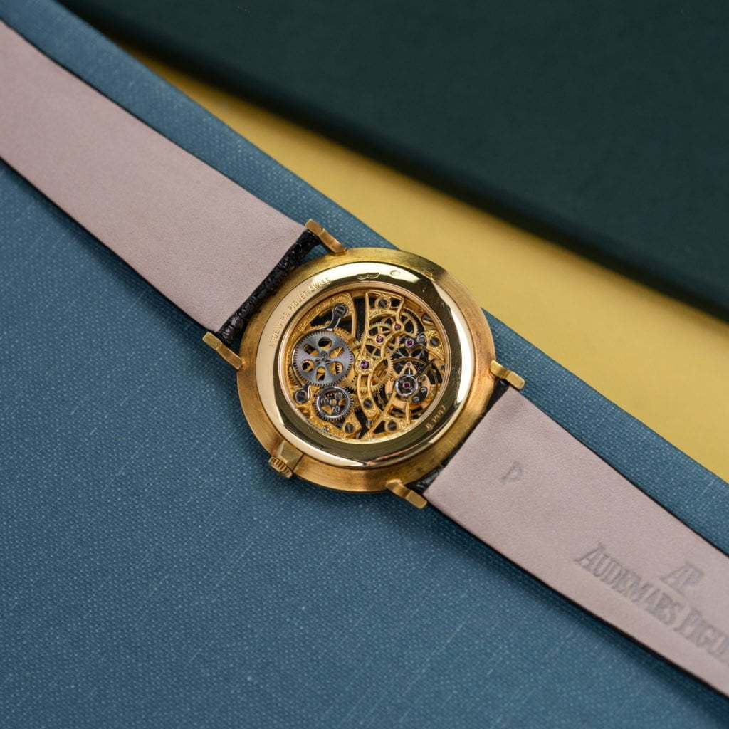 Audemars Piguet Classique 14018BA 'Skeleton Coral' - Amsterdam Vintage ...