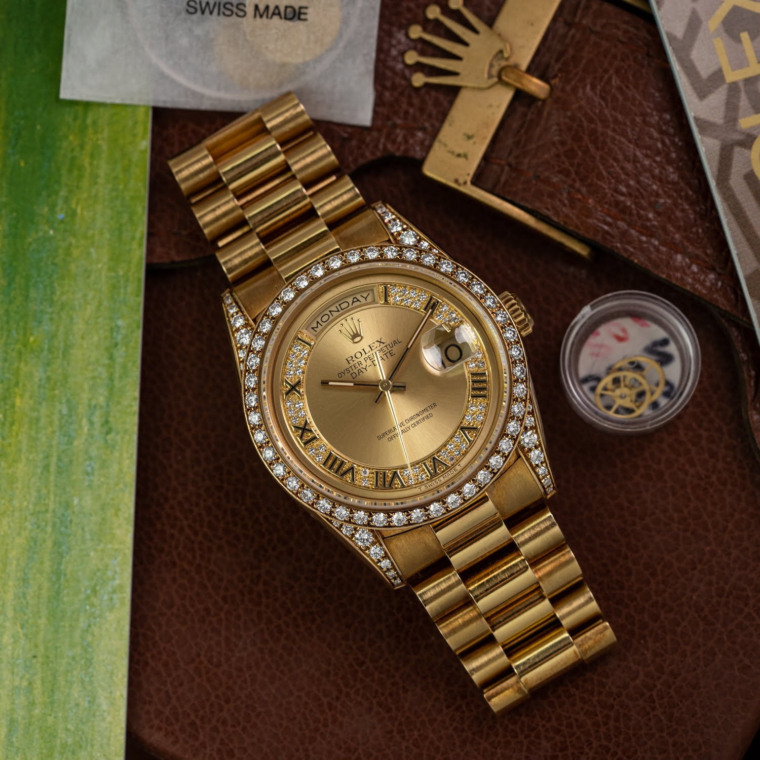 Rolex Day-Date 18388 'Myriad' - Amsterdam Vintage Watches