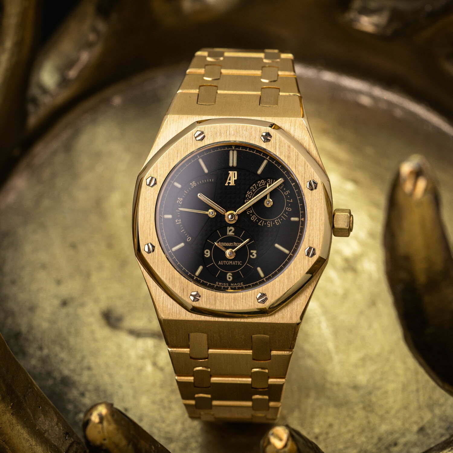 Audemars Piguet Royal Oak Dual Time 25730BA - Amsterdam Vintage Watches