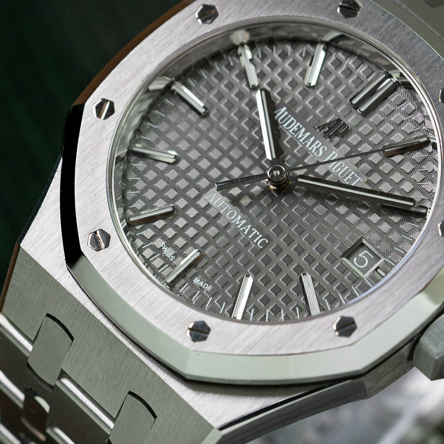 Audemars Piguet Royal Oak 15450ST 'Grey' - Amsterdam Vintage Watches