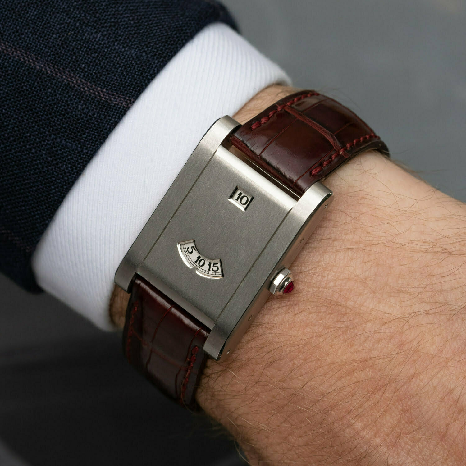 Cartier Tank A Guichets 2817 'CPCP' - Amsterdam Vintage Watches