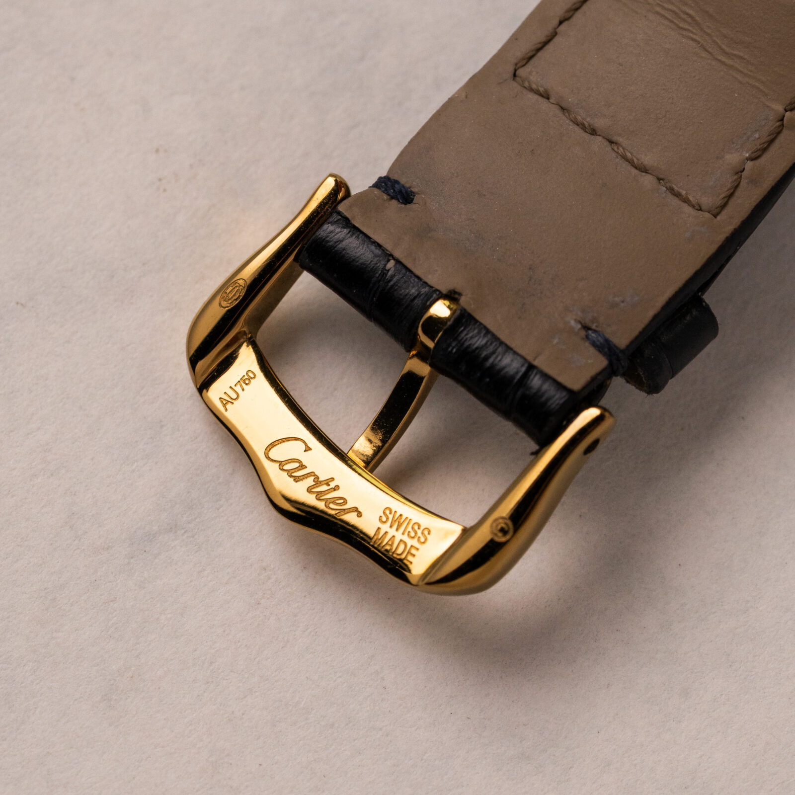 Cartier Tank Cintree Dual Time - Amsterdam Vintage Watches