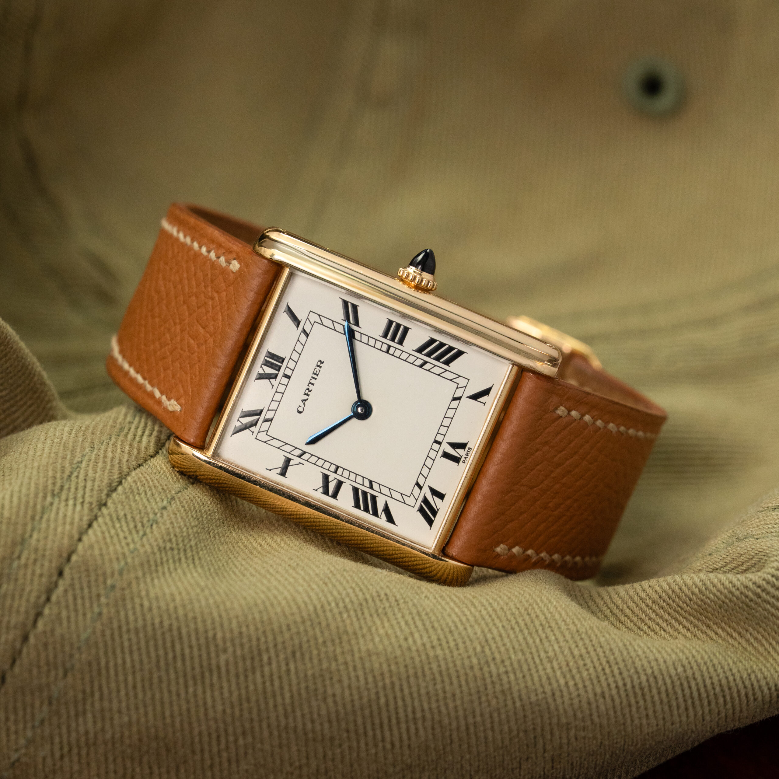 Cartier Tank 17002 'Jumbo' - Amsterdam Vintage Watches