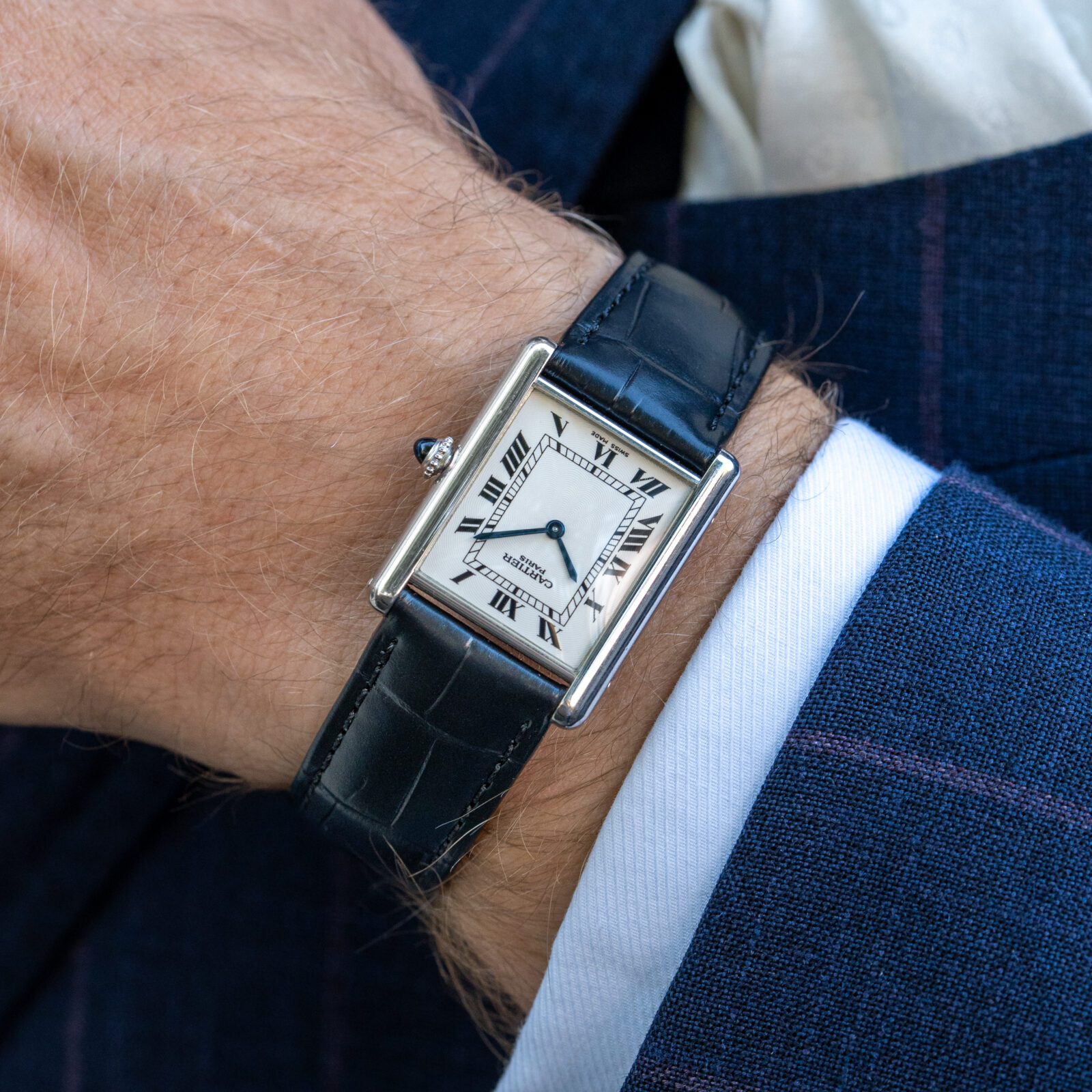 Cartier Tank Louis 1601 'Ultra plate Pre-CPCP' - Amsterdam Vintage Watches