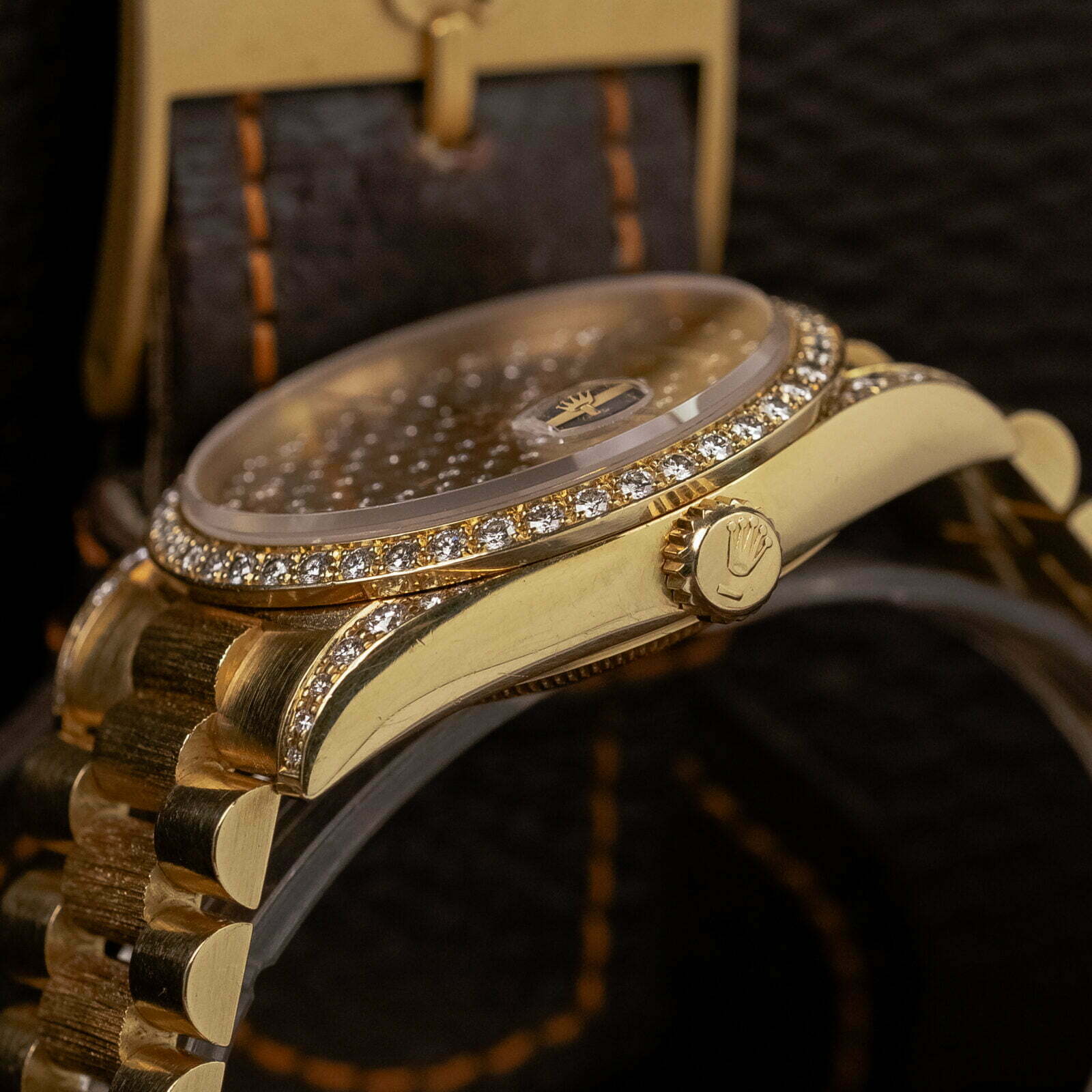 Rolex Day-Date 18388 'Pleiade Bark' - Amsterdam Vintage Watches