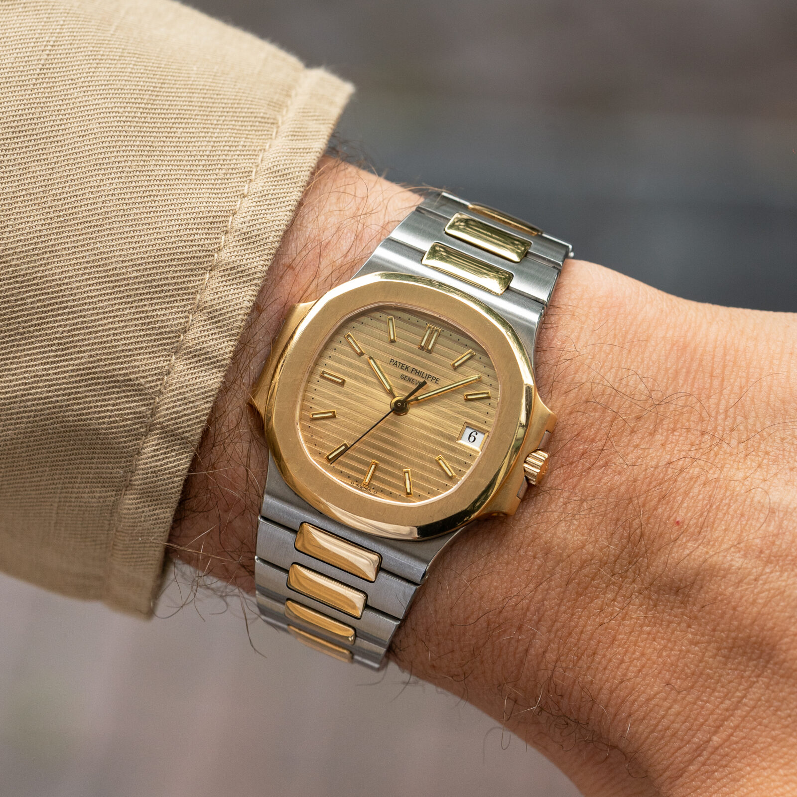 Patek Philippe Nautilus 3800 'Bicolor' - Amsterdam Vintage Watches