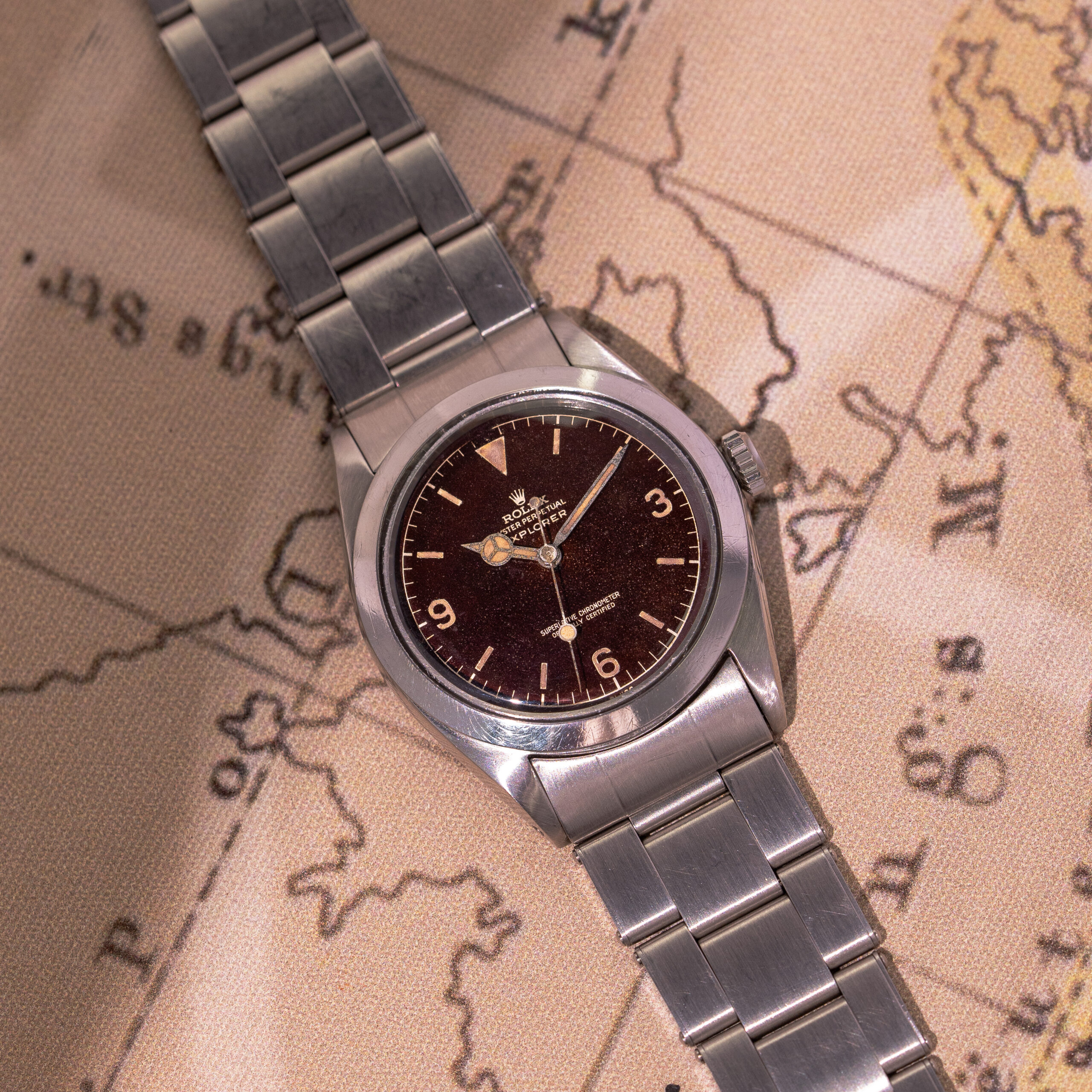 Rolex Explorer 1016 'Tropical Gilt' - Amsterdam Vintage Watches
