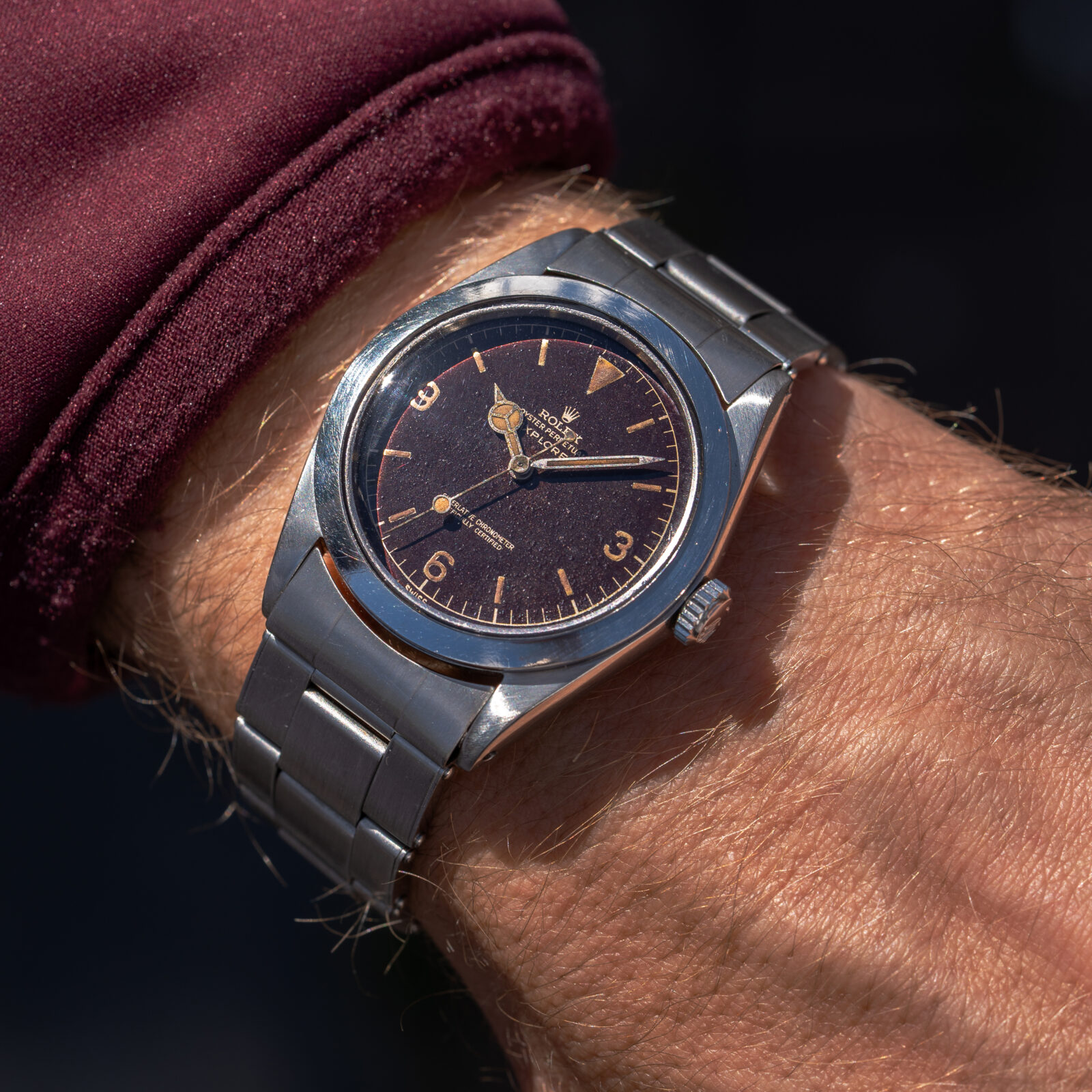 Rolex Explorer 1016 'Tropical Gilt' - Amsterdam Vintage Watches