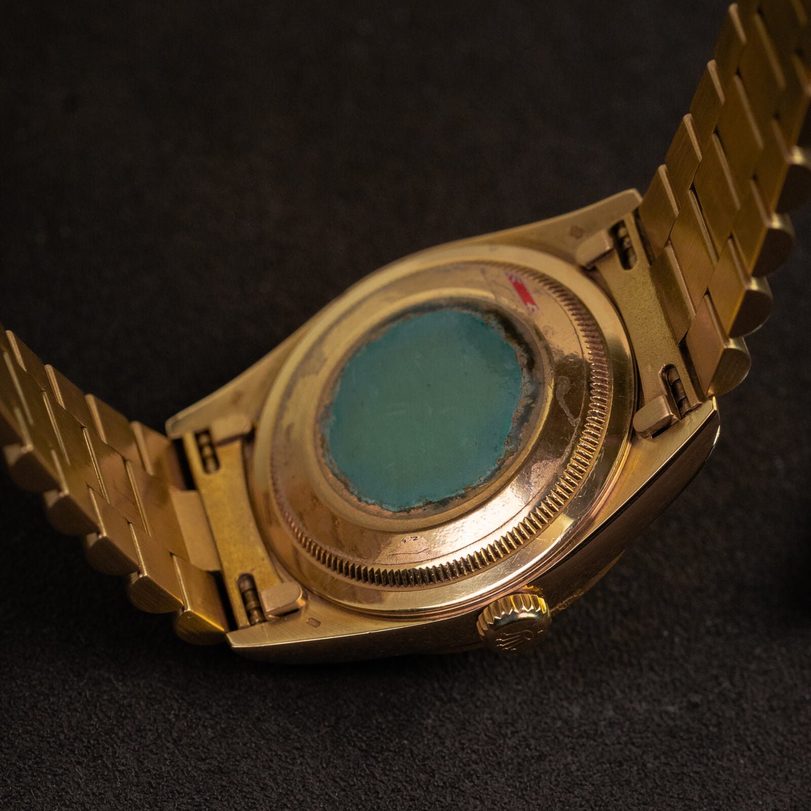 Rolex Day-Date 18238 'Black diamond' - Amsterdam Vintage Watches