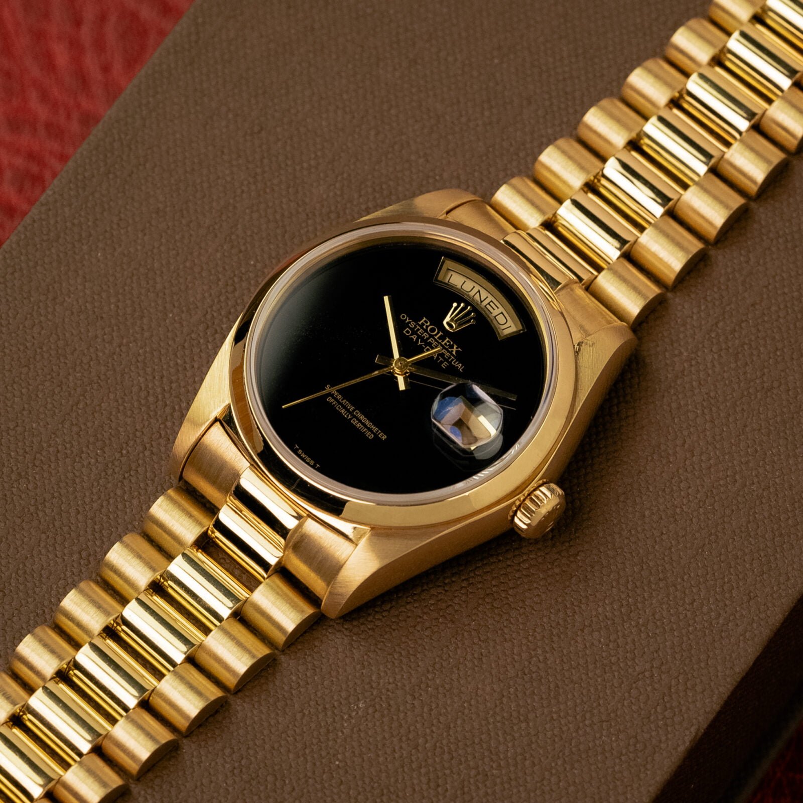 Rolex Day-Date 18028 'Onyx' - Amsterdam Vintage Watches