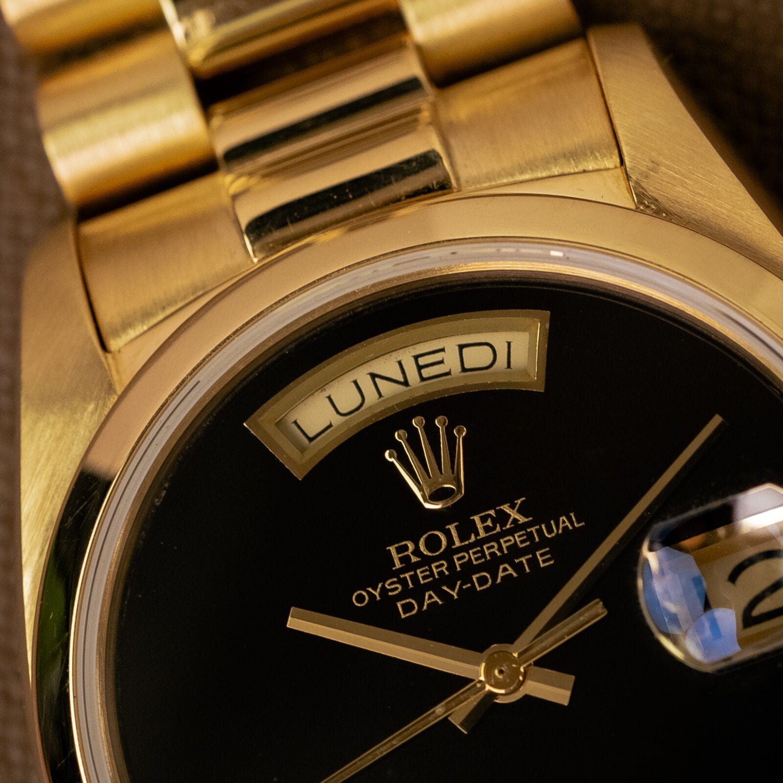 Rolex Day-Date 18028 'Onyx' - Amsterdam Vintage Watches