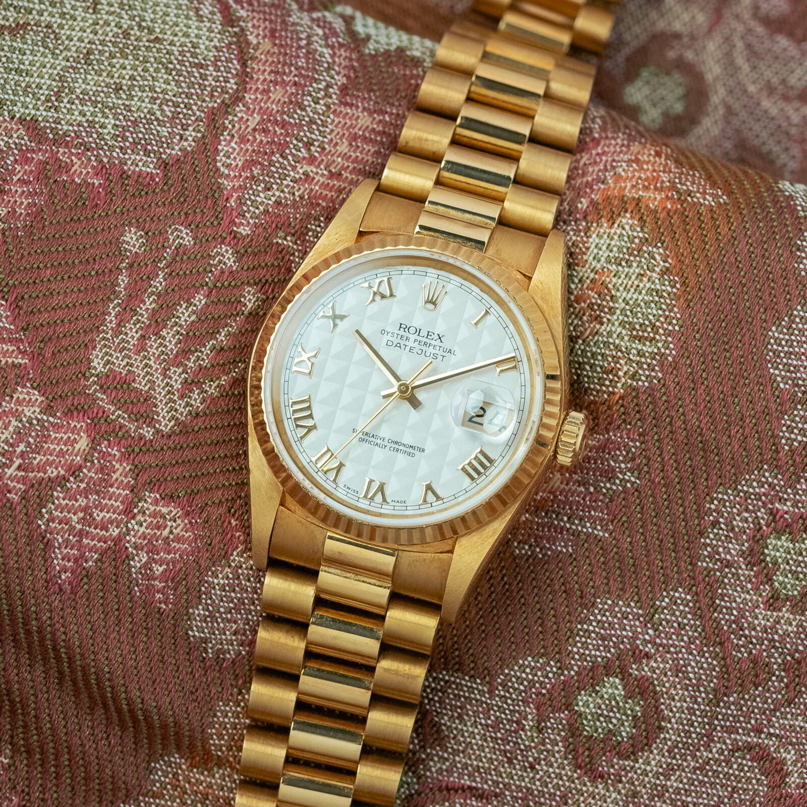 Rolex Datejust 16018 'Pyramid' - Amsterdam Vintage Watches