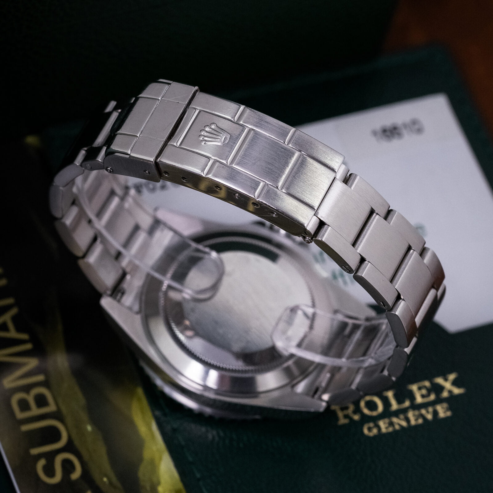 Rolex Submariner 16610LV 'Flat Four Kermit MK1' - Amsterdam Vintage Watches