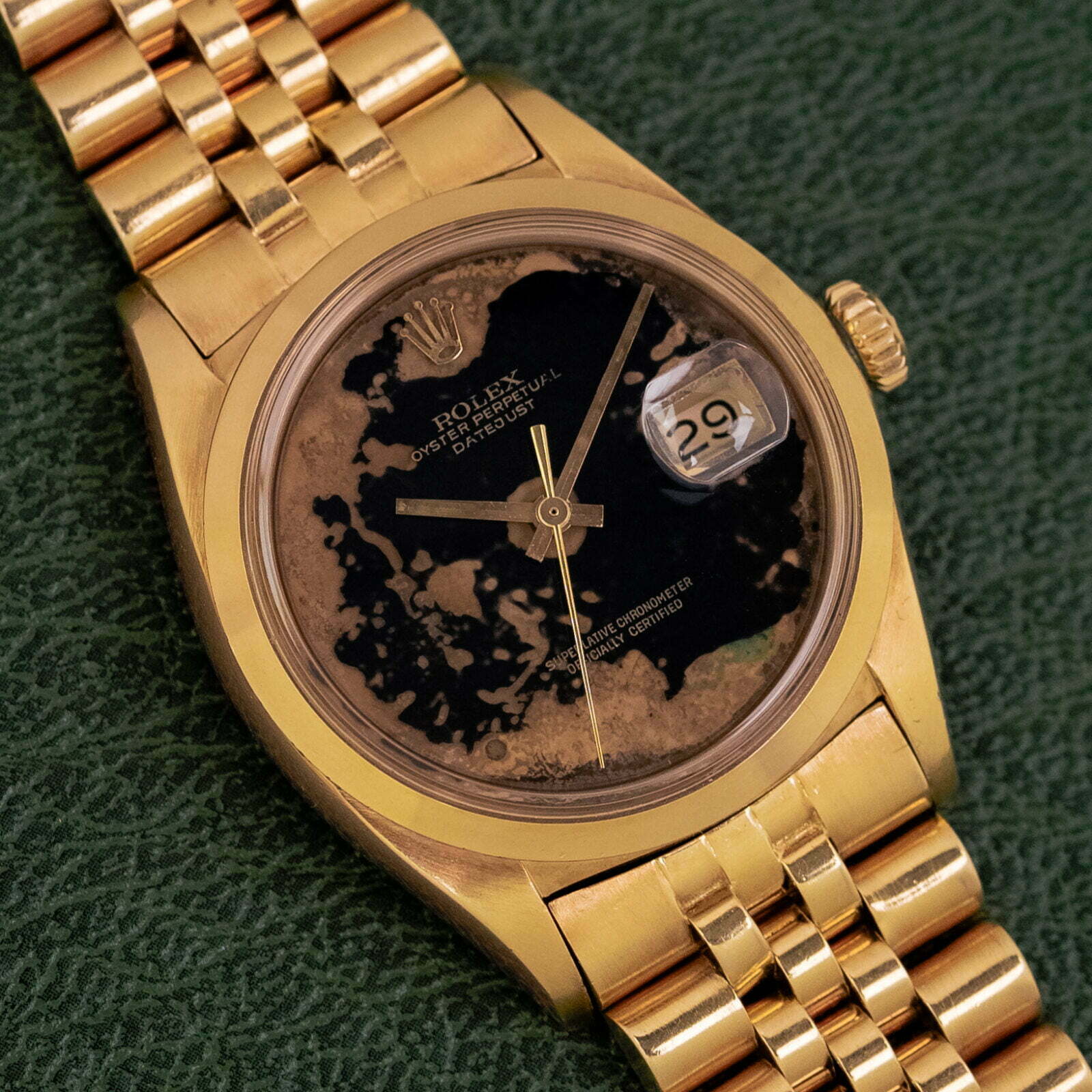 Rolex Datejust 1600/8 'Obsidian' - Amsterdam Vintage Watches