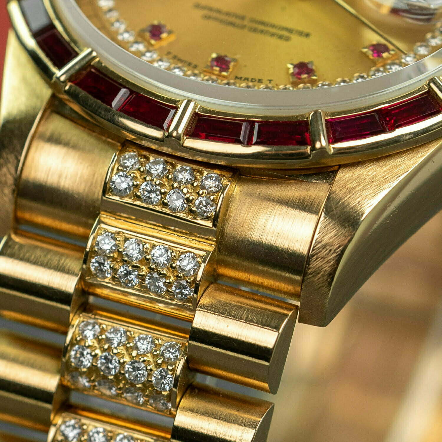 Rolex Day-Date 18168 'Ruby' - Amsterdam Vintage Watches