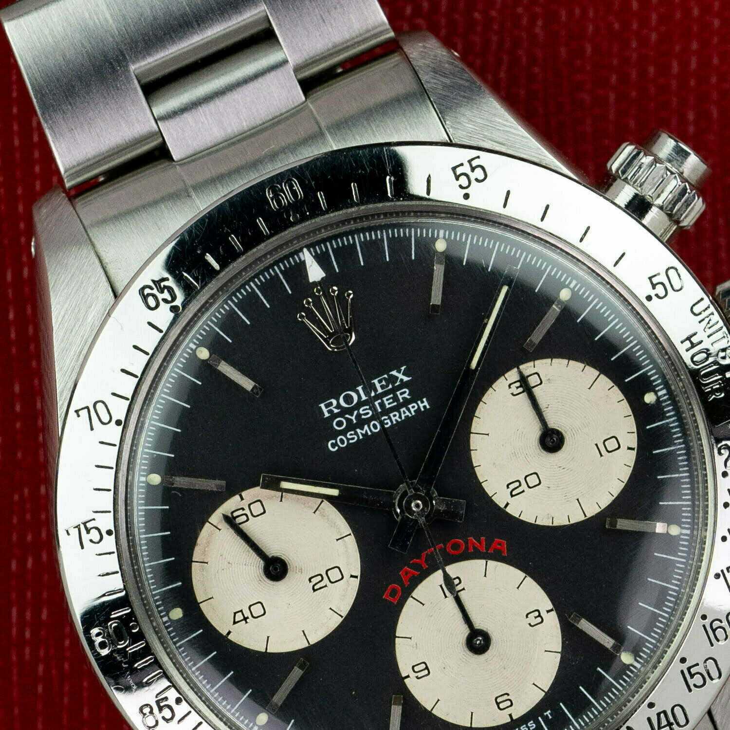 Rolex Daytona 6265 'Big Red' - Amsterdam Vintage Watches