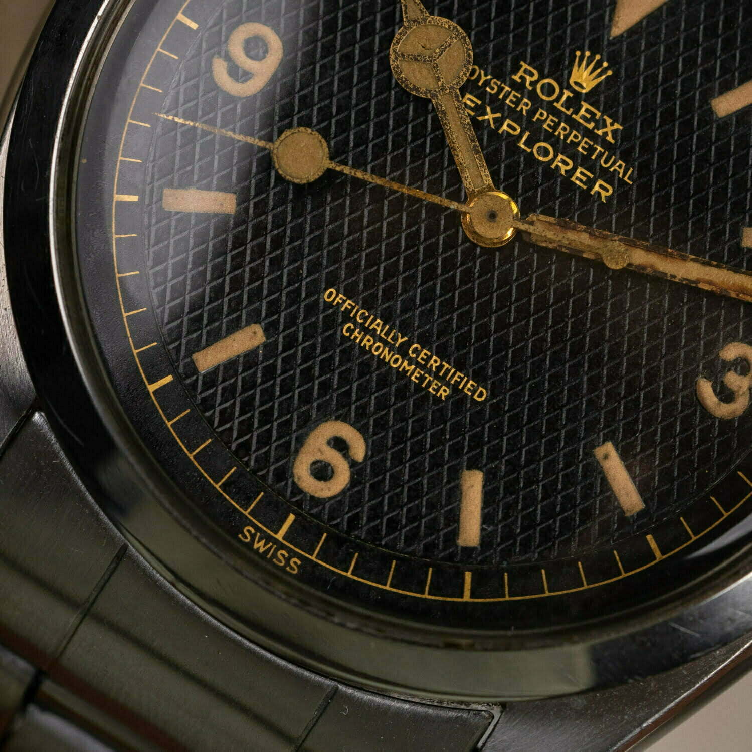 Rolex Explorer 6350 'Honeycomb' - Amsterdam Vintage Watches