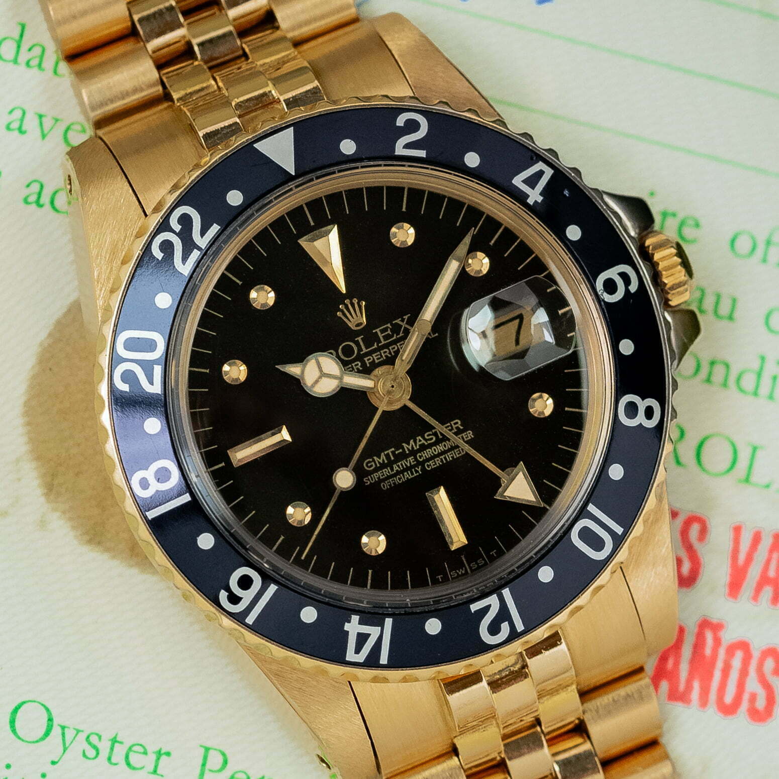 Rolex GMT-Master 1675/8 'Nipple dial' - Amsterdam Vintage Watches