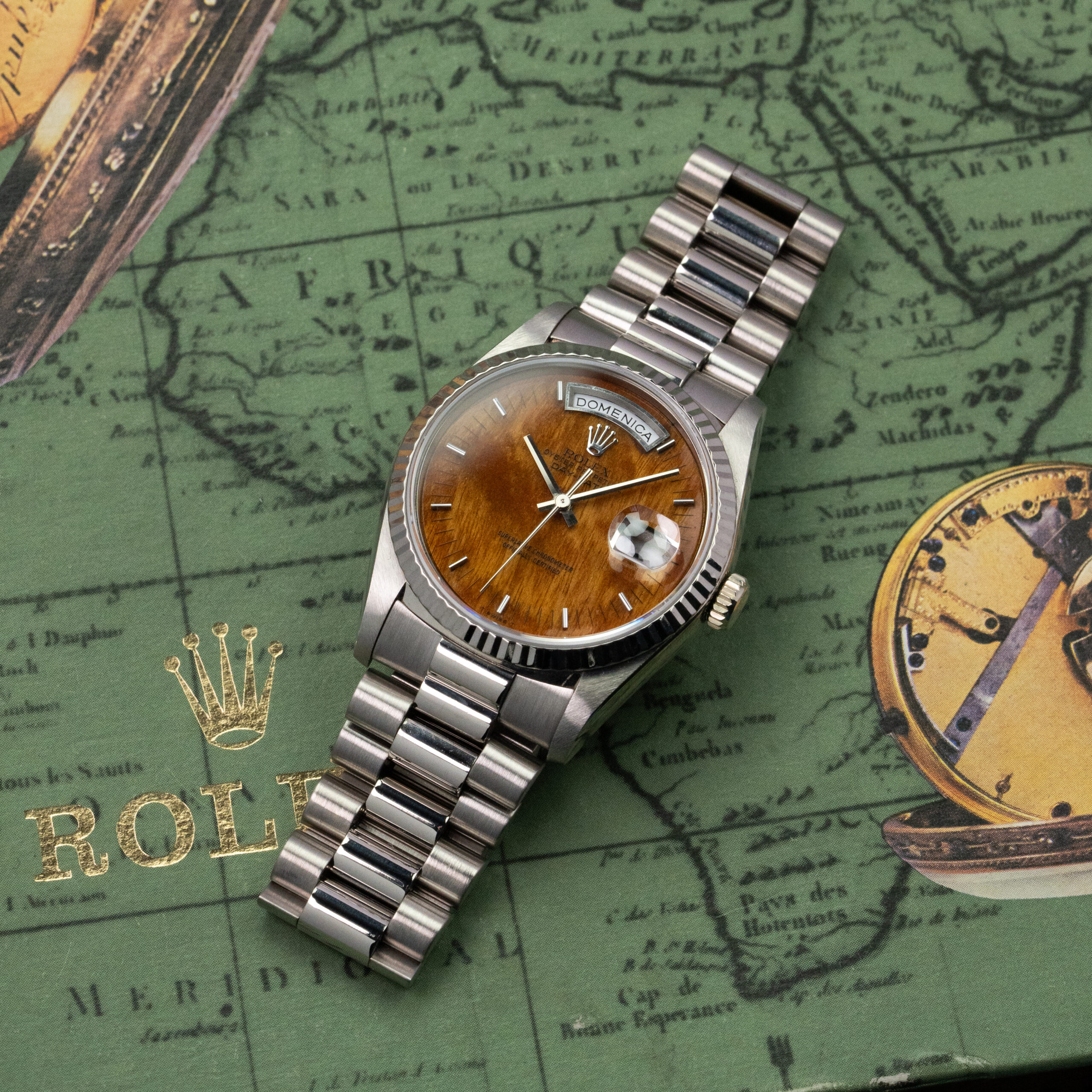 Rolex Day-Date 18239 'Wood' - Amsterdam Vintage Watches