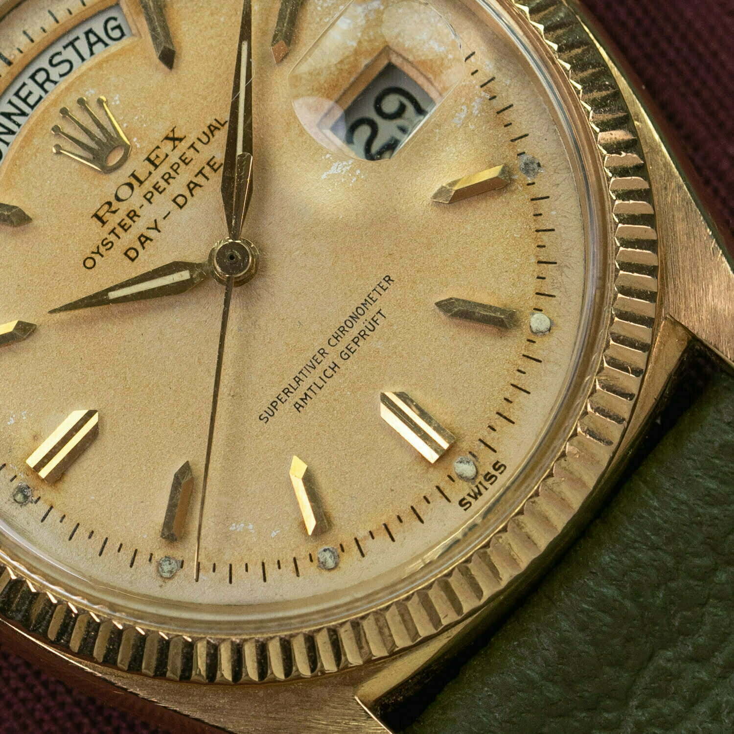 Rolex Day-Date 6611B 'Amtlich Geprüft' - Amsterdam Vintage Watches