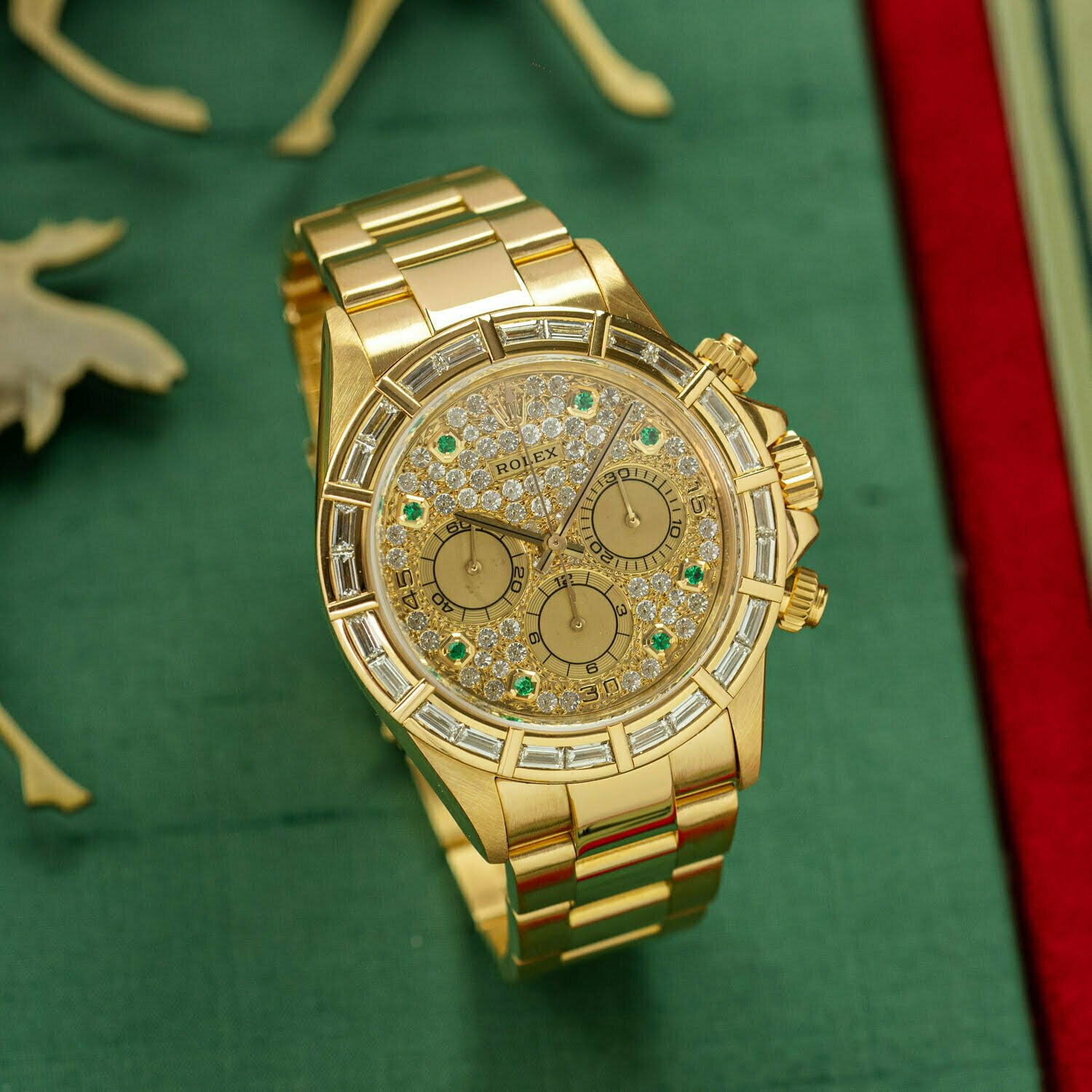 Rolex Daytona 16568 'Emerald Dial' - Amsterdam Vintage Watches