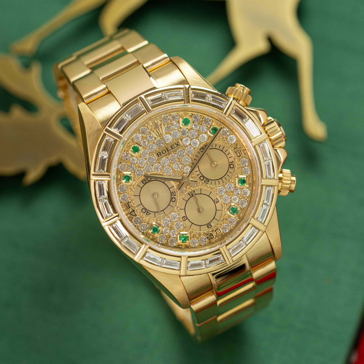Rolex Daytona 16568 'Emerald Dial' - Amsterdam Vintage Watches