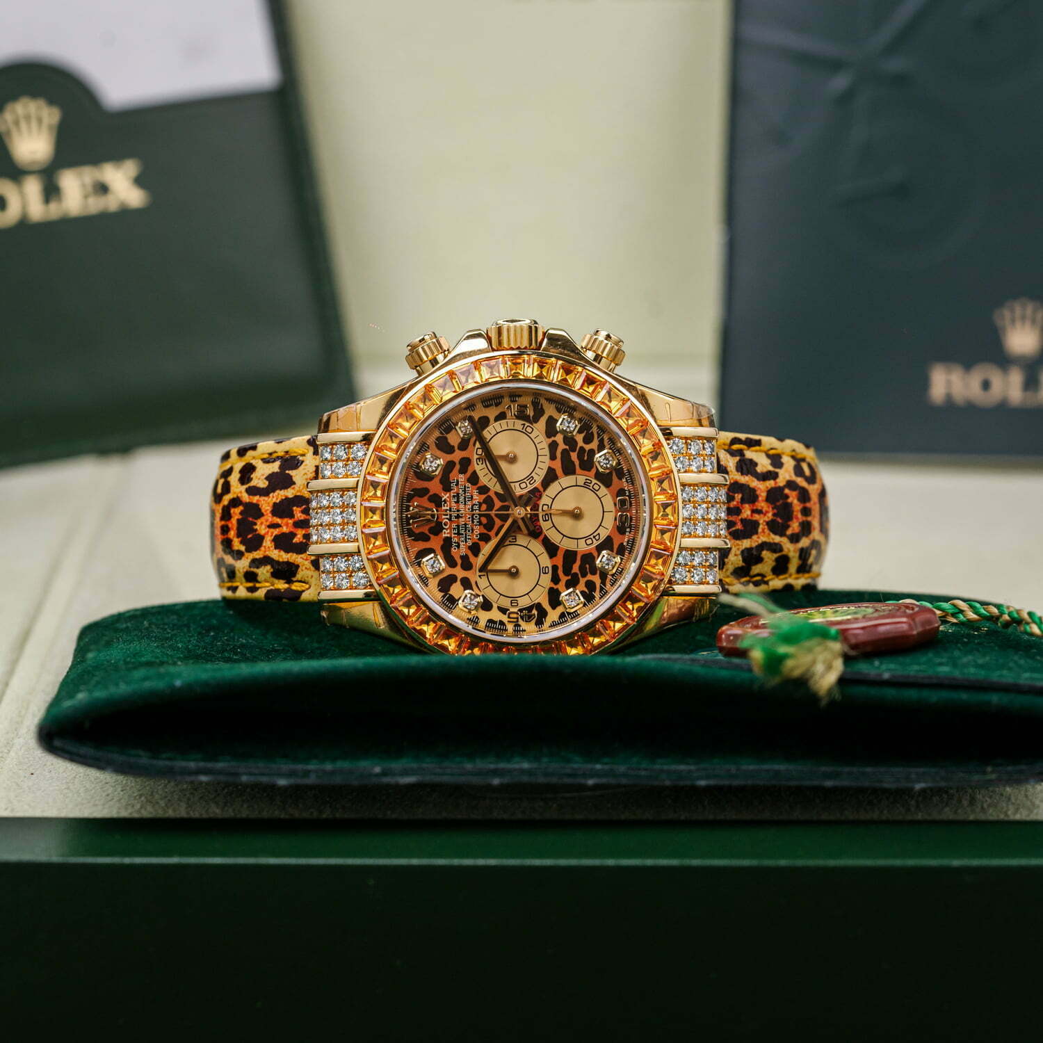 Rolex Daytona 116598SACO 'Leopard' - Amsterdam Vintage Watches