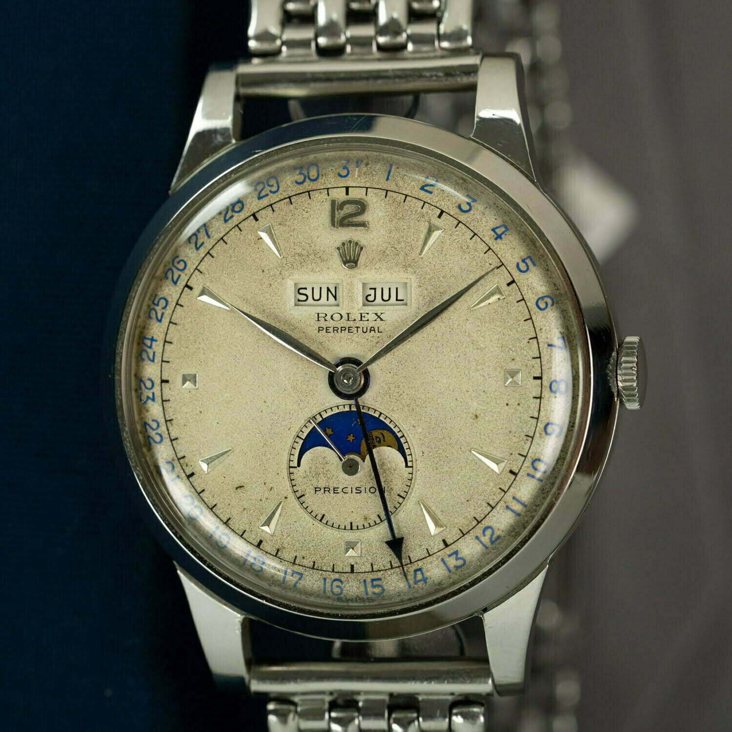 Rolex Triple Calendar Moonphase 8171 'Padellone' - Amsterdam Vintage ...
