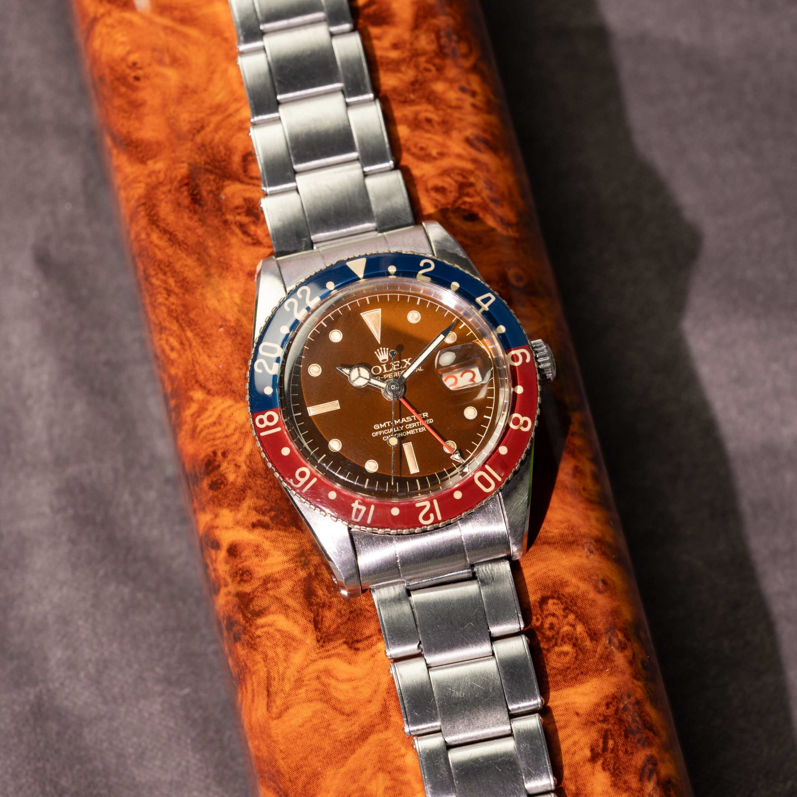 Rolex GMT-Master 6542 'Tropical' - Amsterdam Vintage Watches