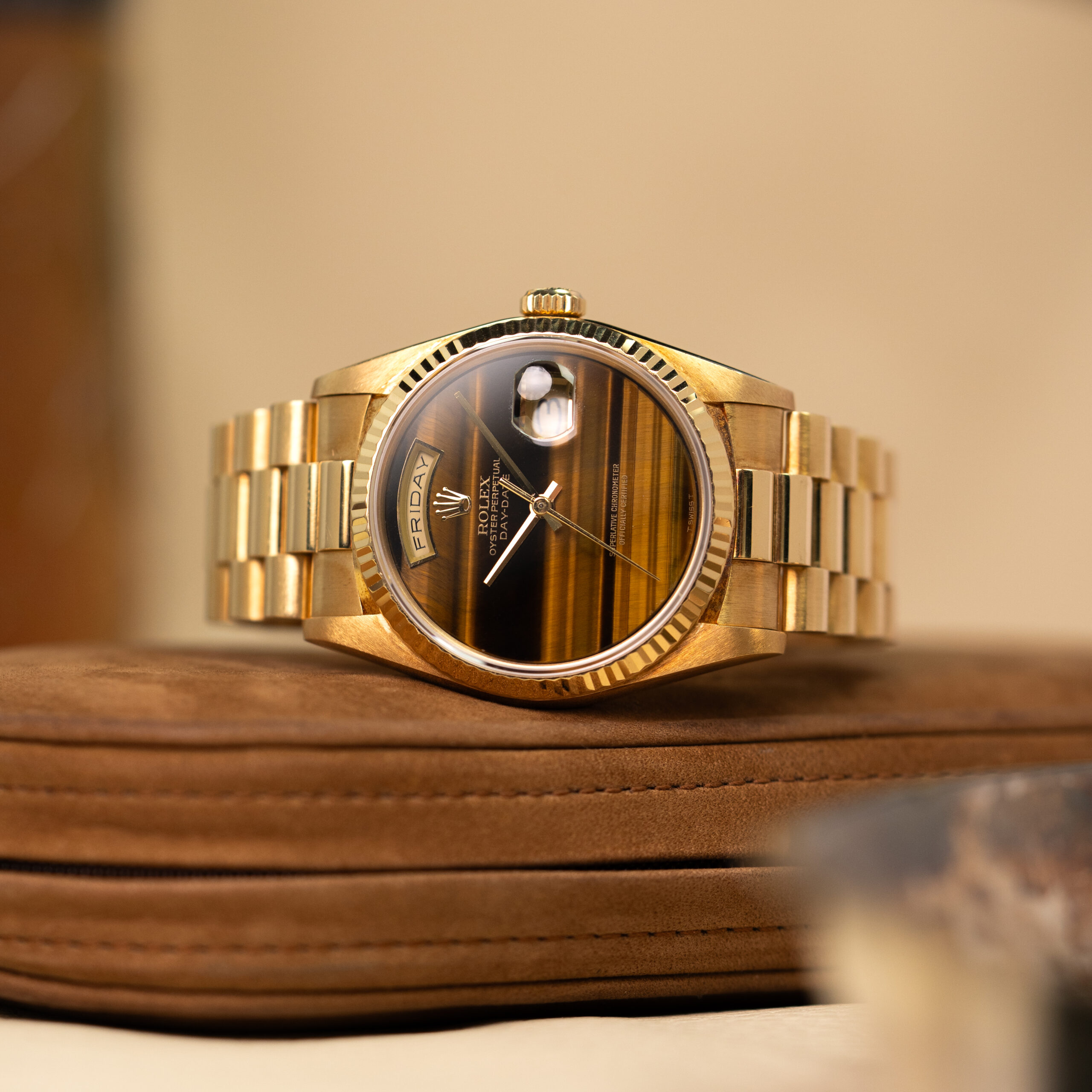 Rolex Day-Date 18238 'Tiger Eye' - Amsterdam Vintage Watches