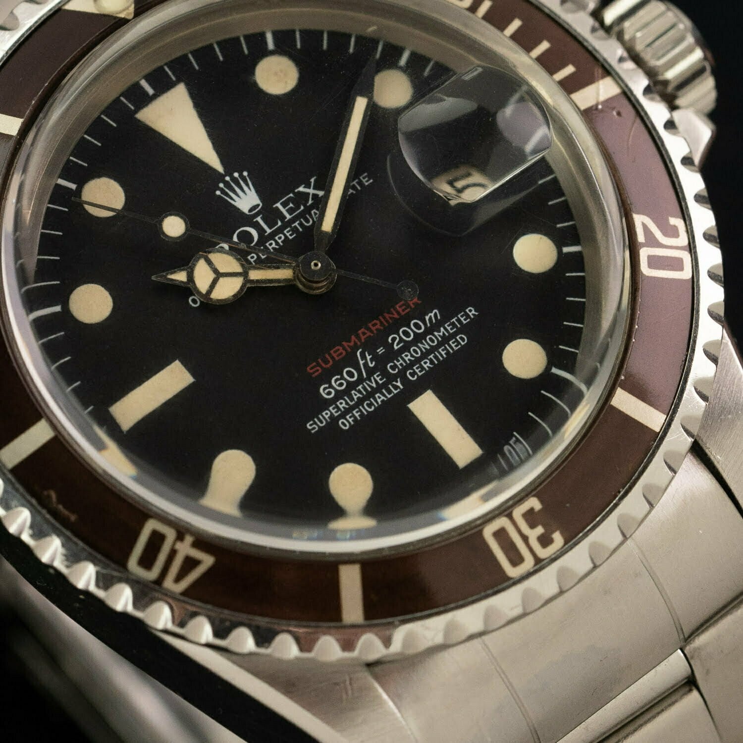 Rolex Submariner 1680 'Mk 5 Red Sub' - Amsterdam Vintage Watches
