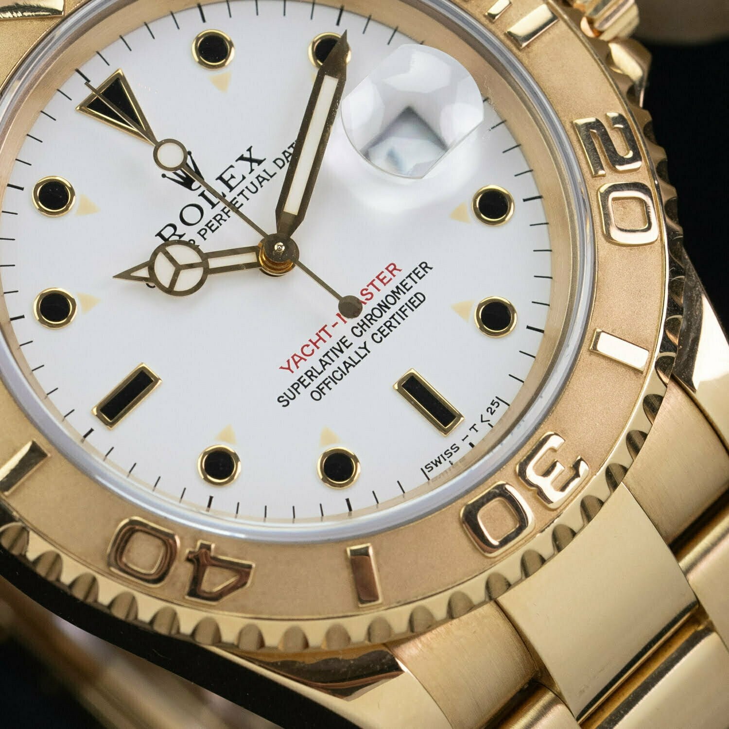 Rolex Yacht-Master 16628 'White Dial' - Amsterdam Vintage Watches